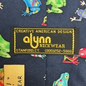 Alynn | Accessories | Alynn My Prince Frog Silk Tie | Poshmark